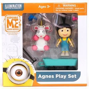 Universal | Toys | Universal Studios Despicable Me Agnes Figurine Set ...